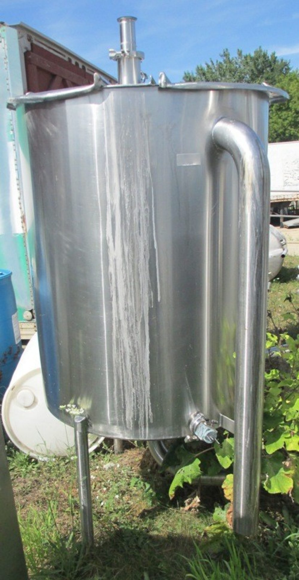 225 GAL. STAINLESS STEEL SINGLE WALL CIP TANK For Sale | International ... 225 GAL. STAINLESS STEEL SINGLE WALL CIP TANK For Sale | International ...