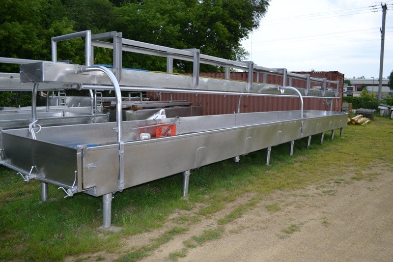 3500-lb-damrow-end-door-finishing-vat - International Machinery Exchange